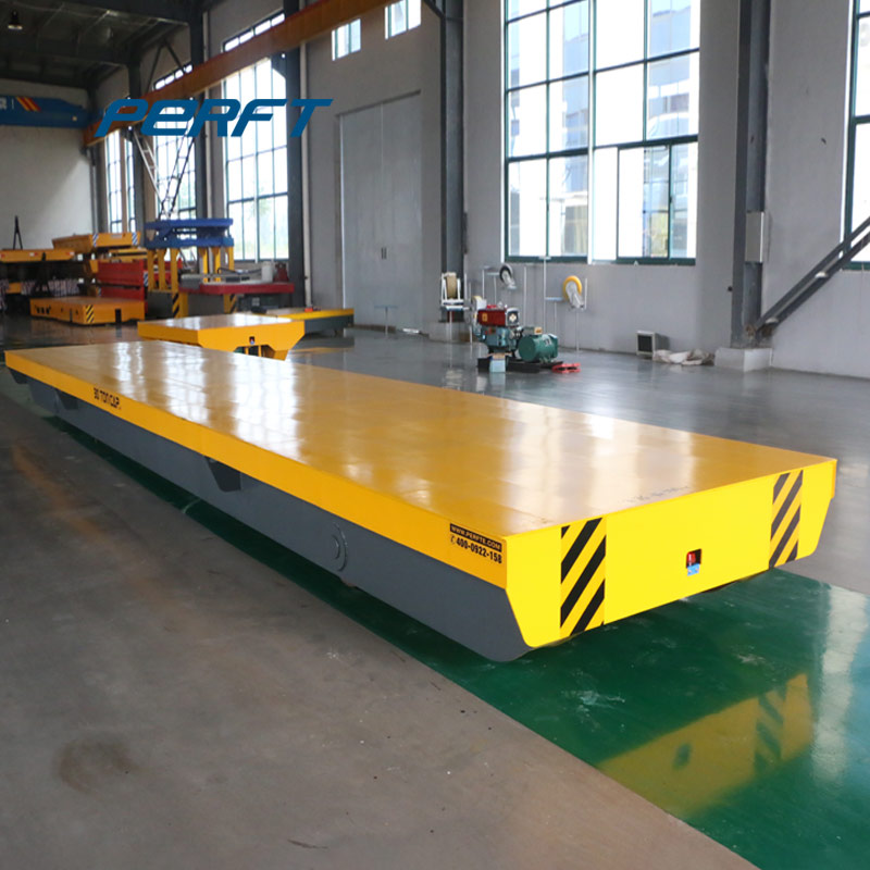 battery powered 10 tons mold transfer cart for shop floor material ...