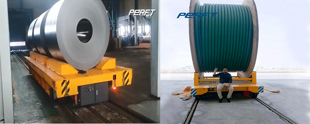 Low-voltage rail powered materials transfer trolley-Perfect transfer ...